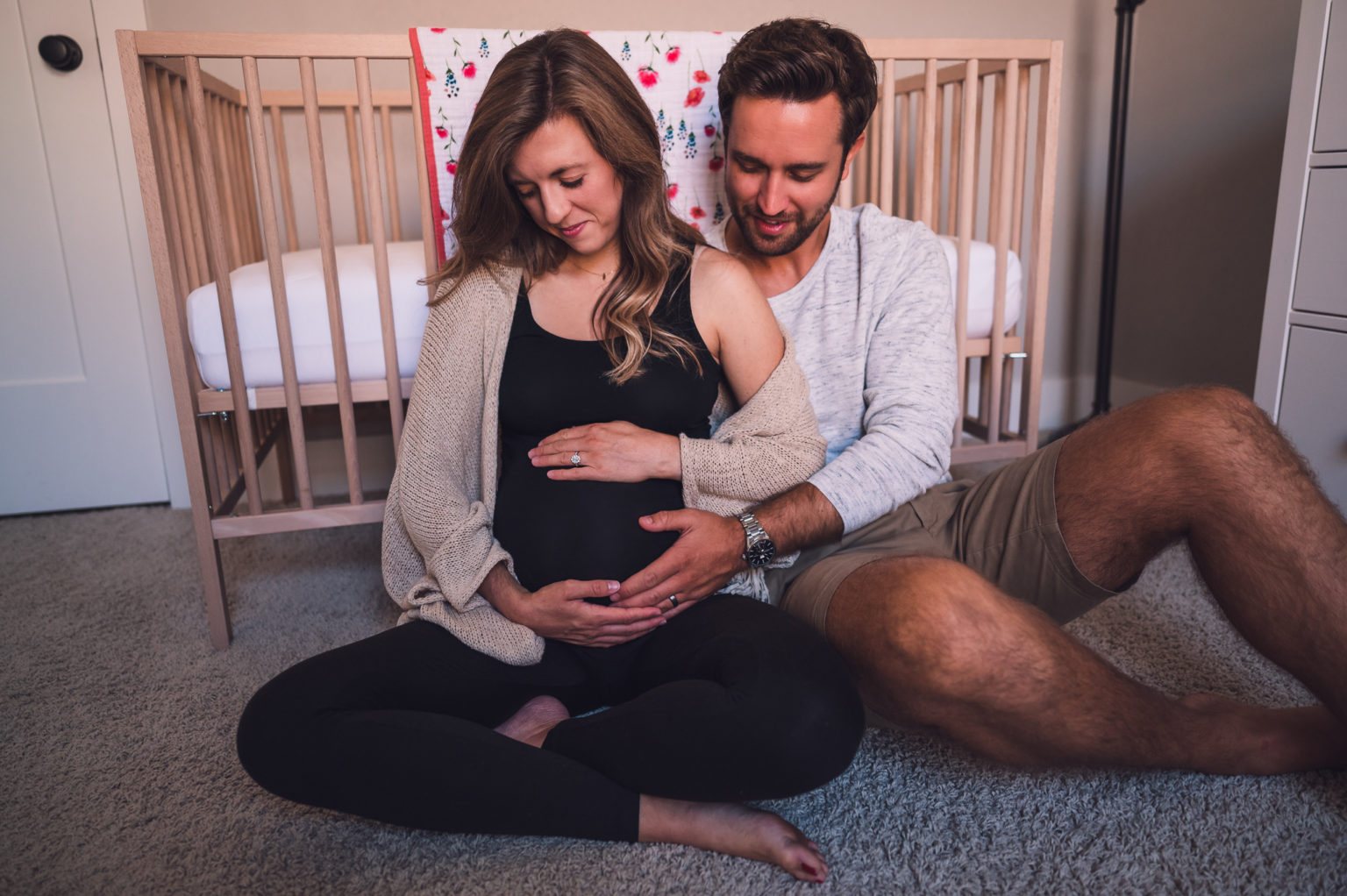 In-Home Maternity Photography Session | Indianapolis, IN